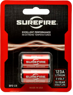 (2 Pack) SureFire 123A SF123A CR123A Lithium 3V 3 VOLT Batteries | eBay