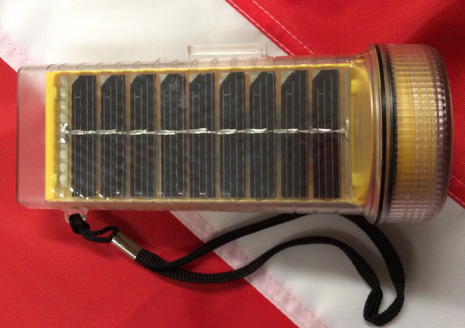 Solar rechargable light tactical gear disaster equipment emergency ...