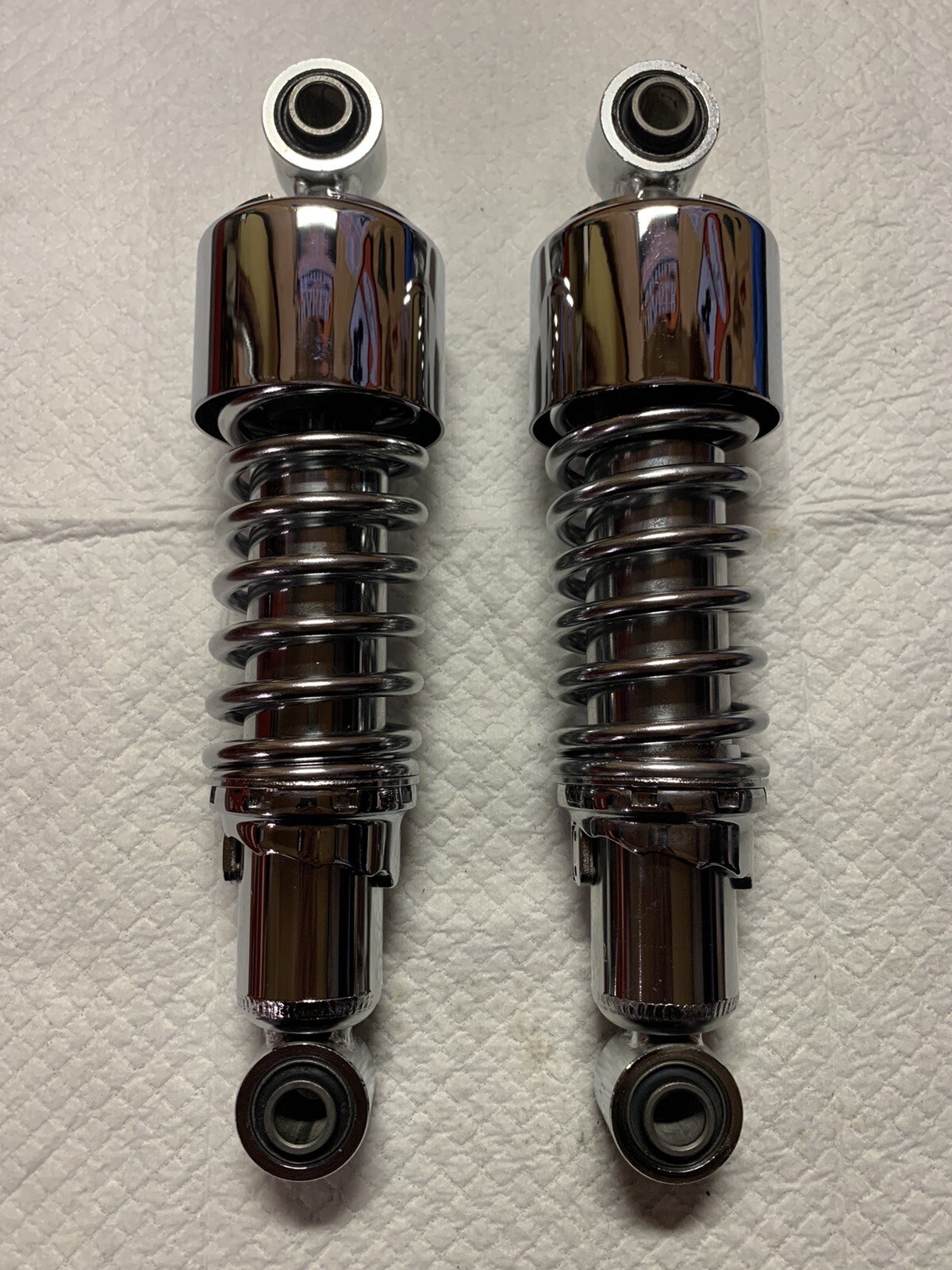 HARDDRIVE LOWERING SHOCKS CHROME 10.5" 87-94 FXR 91-15 Sportster XL ...