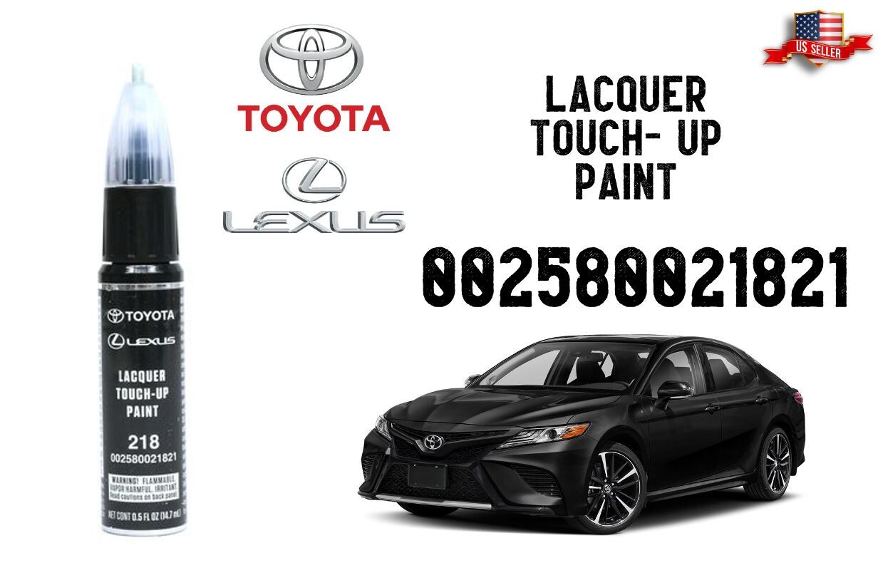 Genuine Toyota Top Coat Attitude Black Touch-up Paint Pen 218 OEM 00258 ...