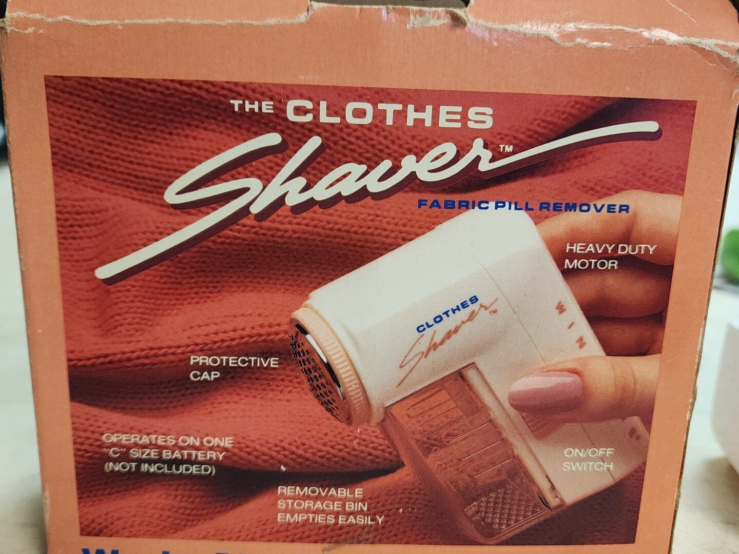 VINTAGE Windmere The Clothes Shaver Model Fabric Pill Remover | eBay