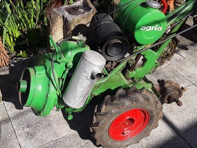 Agria 2600 Einachs-Motorhacke mit Anbaumöglichkeit für Mähbalken | eBay.de