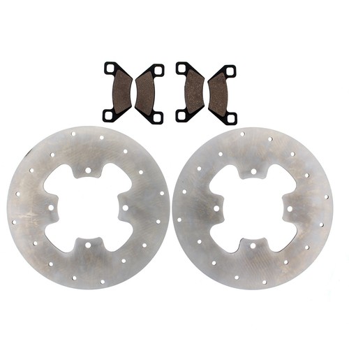 2017 Arctic Cat 500 HDX XT Front UTV Brake Pads & Brake Rotor Discs | eBay