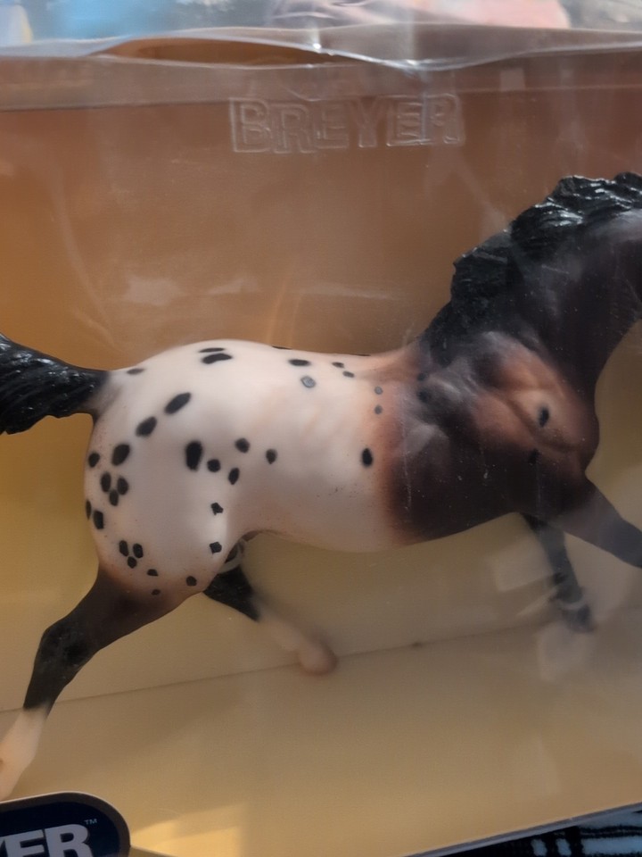 Breyer Horse #722 Sir Wrangler Bay Semi-Leopard Appaloosa Black Beauty ...