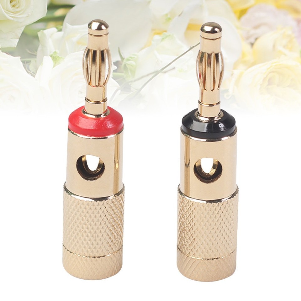 Speaker Cable Banana Plugs Banana Plugs Screw Type Banana Jack ...