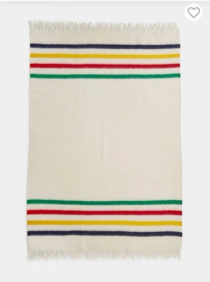 Hudson's Bay Company - HBC Stripes - Wool Caribou Throw | eBay