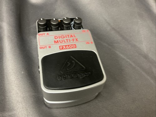 Behringer Digital Multi-FX FX600 Multi-Effects Guitar Effect Pedal | eBay