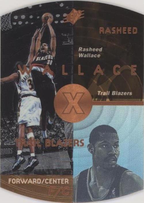 1997-98 SPx - Rasheed Wallace #35 Bronze for sale online | eBay