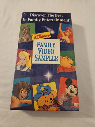 Disney Family Video Sampler VHS Sealed | eBay