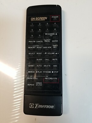 Emerson On Screen Programming System Infrared Remote Control 70-2091 | eBay