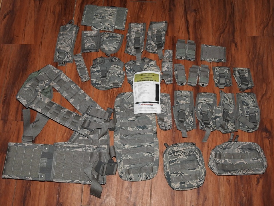 Diamondback Tactical DBT USAF RIFLEMANS Full Loadout KIT Rig H-Harness ...