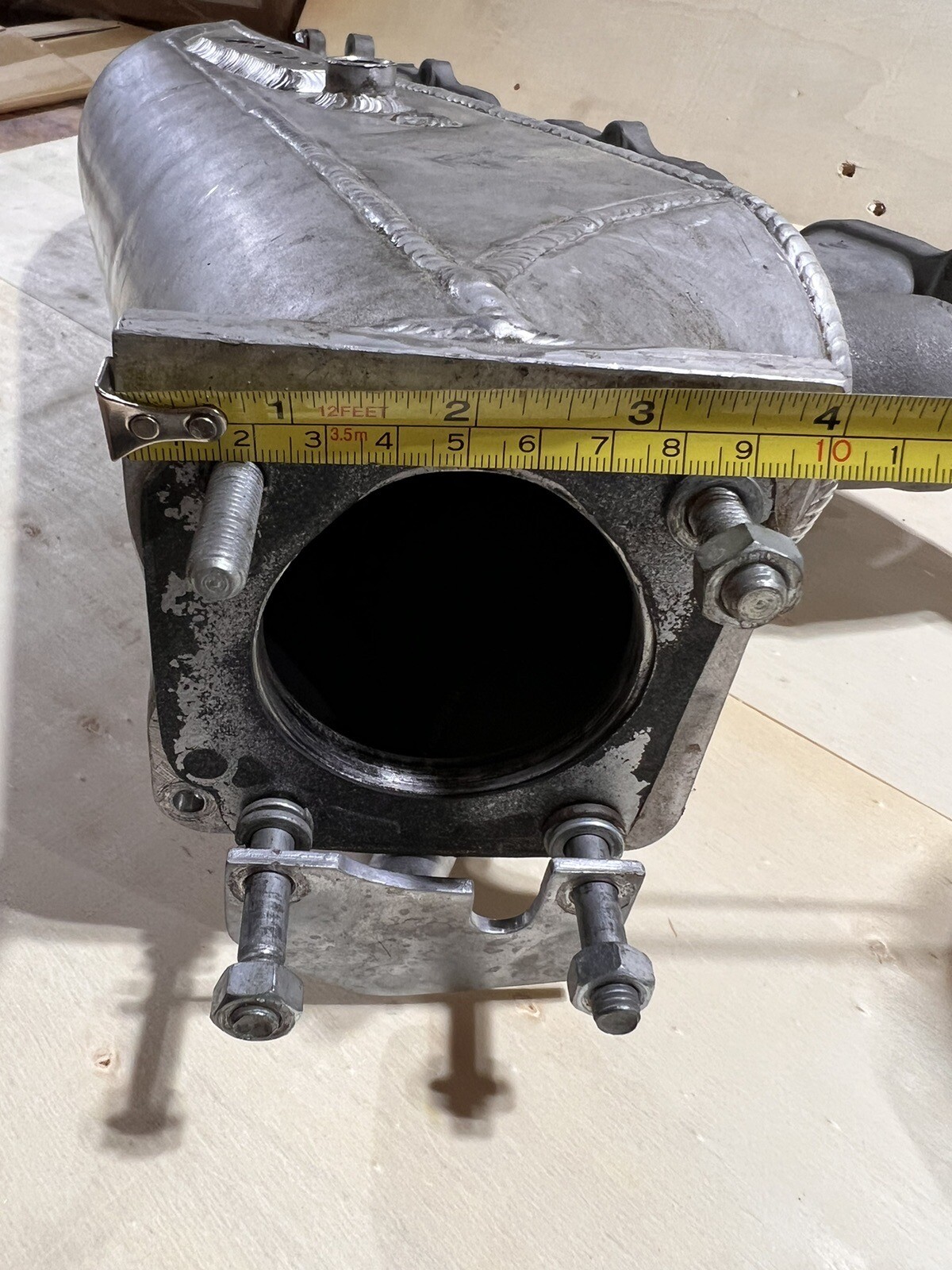 2JZGTE Custom Sheet Metal Intake Manifold | eBay