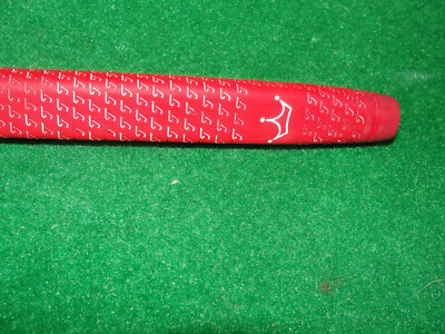 Scotty Cameron Putter Grip red w/white crown baby t pistol | eBay