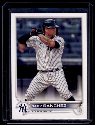 2022 Topps Gary Sanchez New York Yankees #625 1043 | eBay