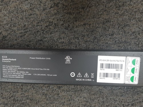 HP PDU P9Q42A 866817-012 | eBay UK
