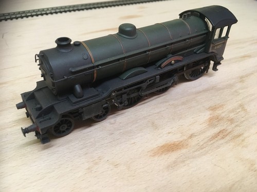 Lot..046H..OO GAUGE HORNBY LOCO FRONT END...WTHRD RENUMBERED ...