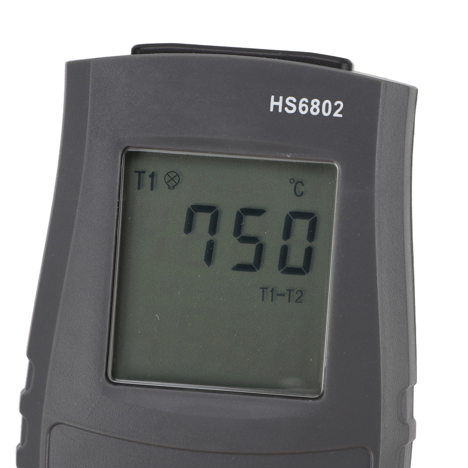 HS6802 Dual Channel Digital Thermometer Temperature Measuring Equipment ...