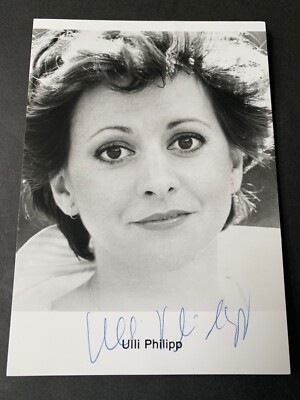 ULLI PHILIPP original signierte ältere Autogrammkarte 10x15 | eBay.de