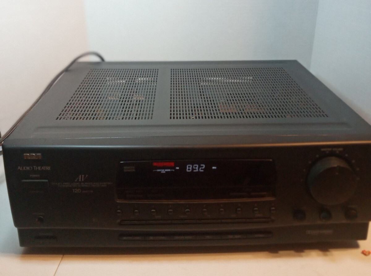 RCA RV-9900A Surround Sound Home Theater Audio System Receiver 120 ...