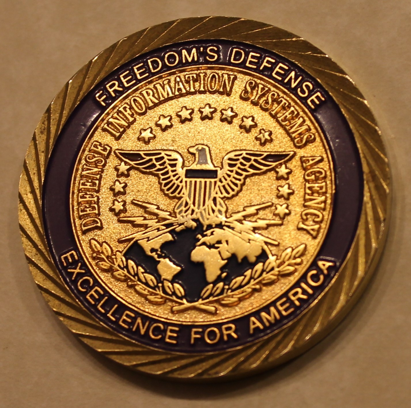 Defense Information System Agency DISA 3-Star General Commander ...