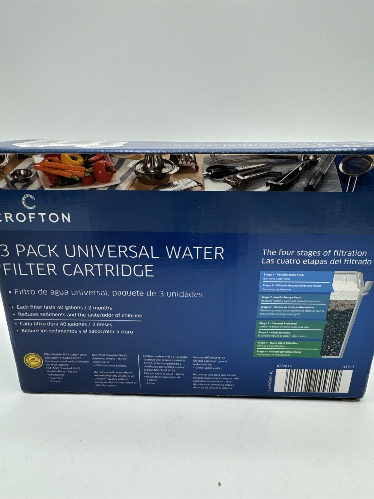 Water filters Crofton (963w1) Fits Crofton and Brita water pitchers | eBay