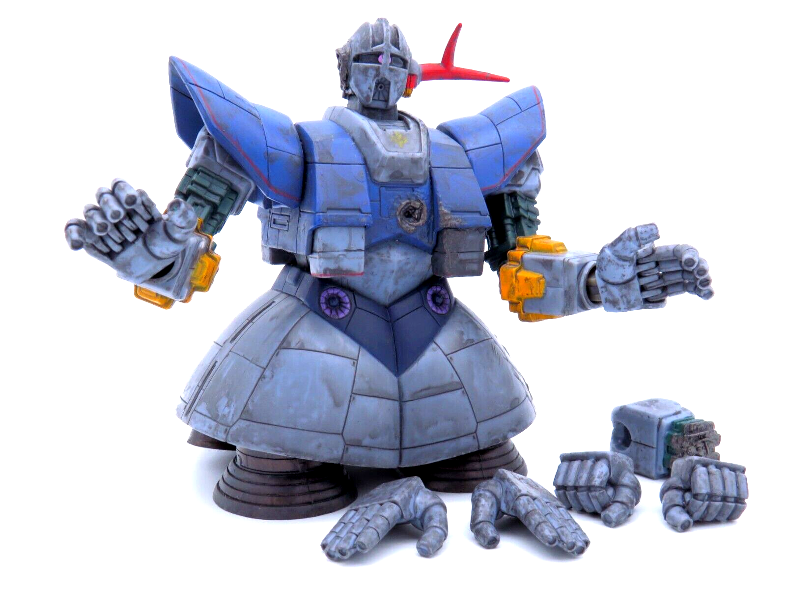 Gundam Figure - MSN-02 Zeong Battle Scarred - Bandai MSIA 4" Anime Vtg ...