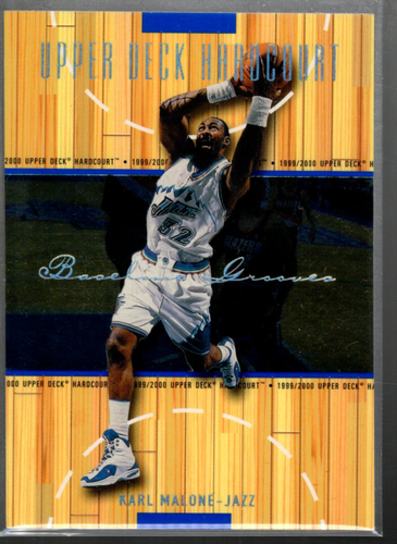 B0029 1999-00 Upper Deck Hardcourt Baseline Grooves Rainbow #55 Karl ...
