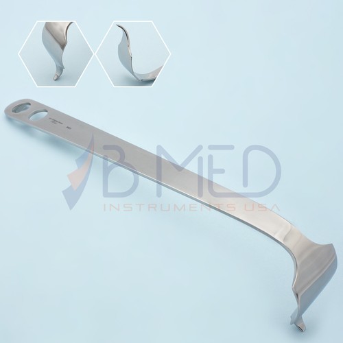 Anterior Bone Lever 43mm 13" Orthopedic Curved Hohmann Retractor – Wide ...