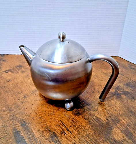 The Original Henley Brushed Stainless Steel Teapot | eBay