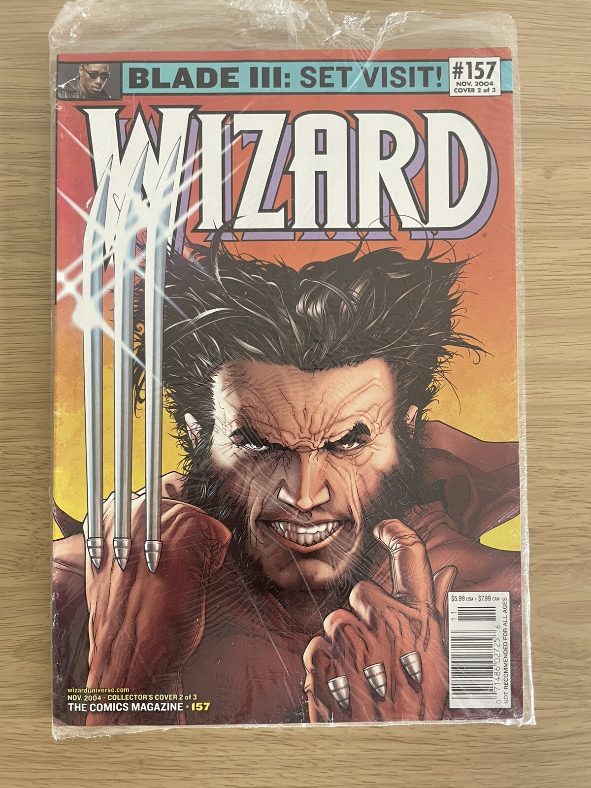 Wizard Guide to Comics Magazine Issue #157 Wolverine Collectors Cover 2 ...