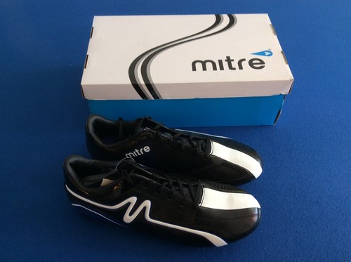 Mitre Velocity men's soccer and football cleats, black/blue, New | eBay