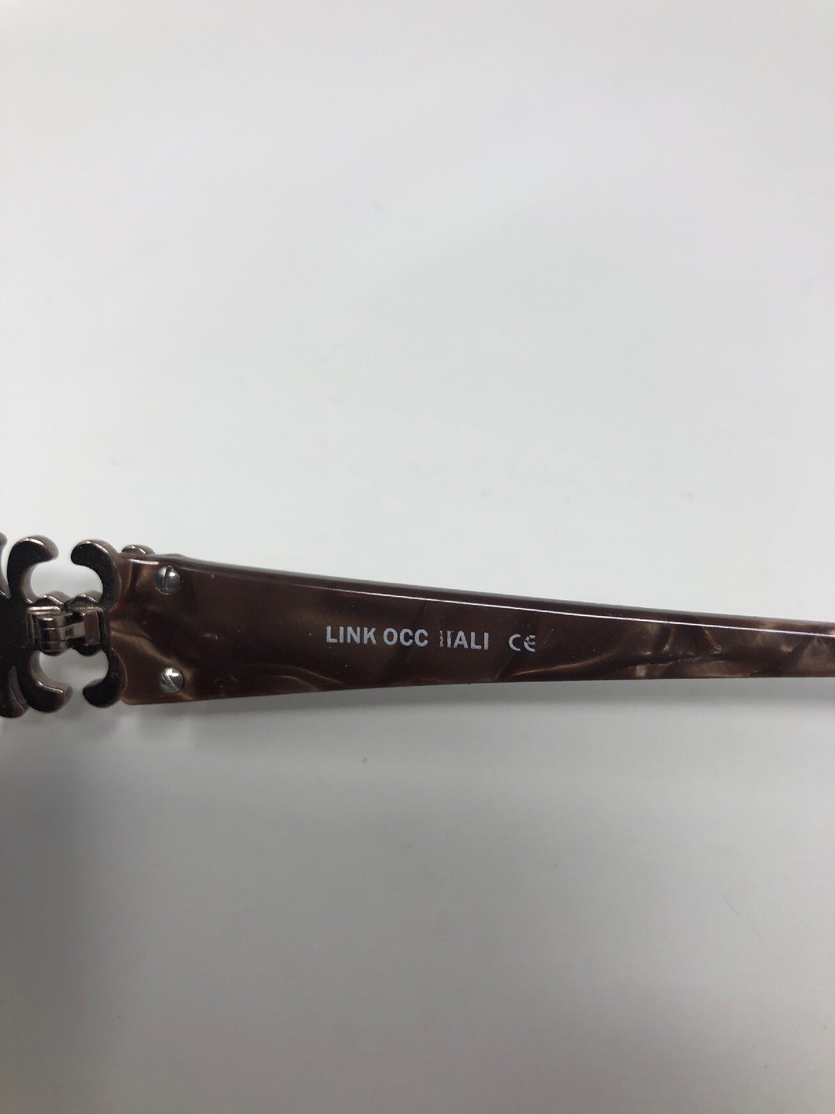 LINK OCCHIALI Eyeglasses Frame LINK4223 Half Rimless 53-17-135 Brown ...