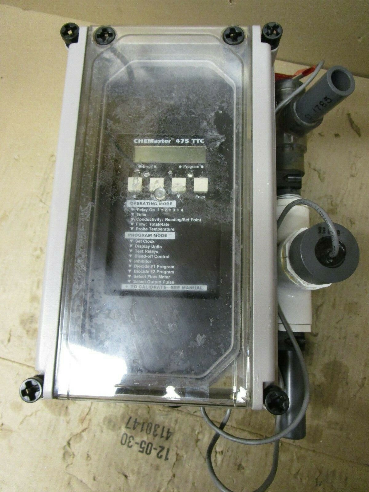 CHEMASTER AUTOTROL 475TTC FLOW METER CONTROLLER 120V 5.0A TYPE 4 | eBay