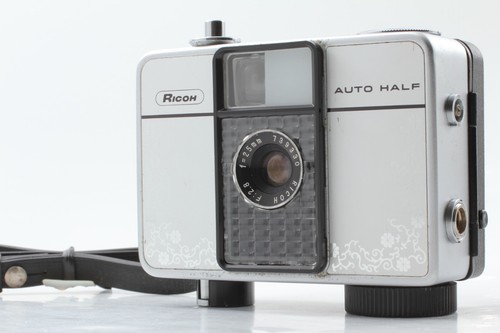 🚀🎁RARE《 Near MINT 》 " Flower " Ricoh Auto Half Frame E Film 35mm Camera ...