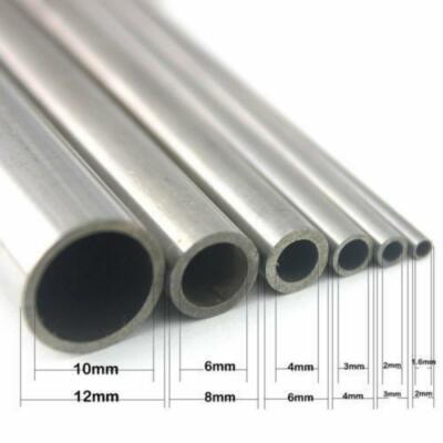 250 mm Length OD 0.3 mm to 12 mm 304 Stainles Steel Capillary Tube Bar ...