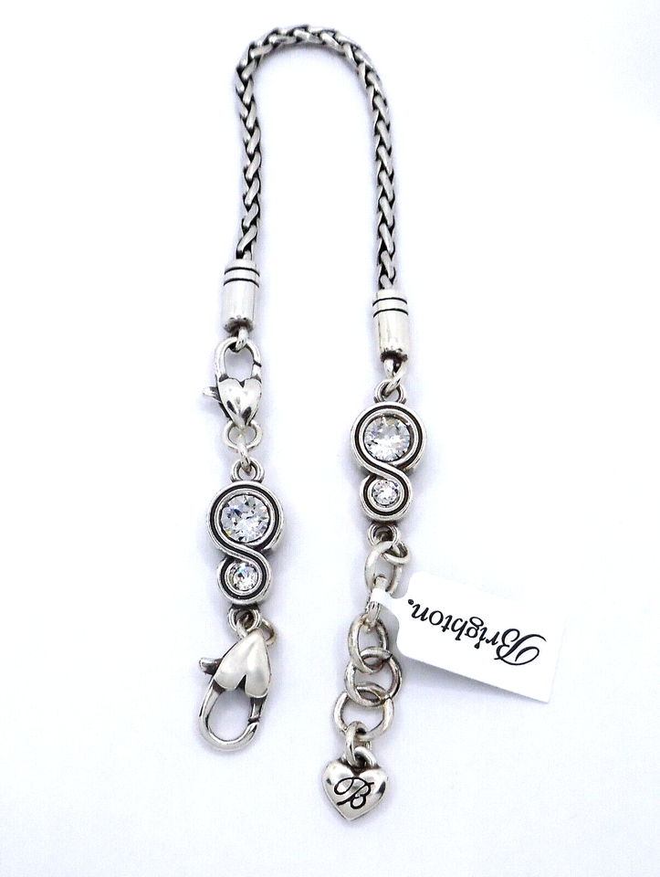 Brighton Infinity Sparkle Starter Charm Bracelet New $32 Jewelry | eBay