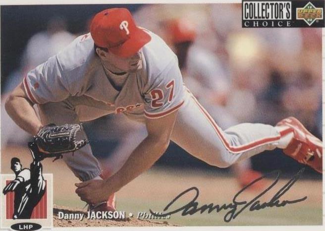 1994 Upper Deck Collector's Choice - Danny Jackson #145 Silver Foil ...