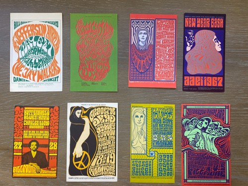 Large Collection of Original Fillmore Handbills | eBay