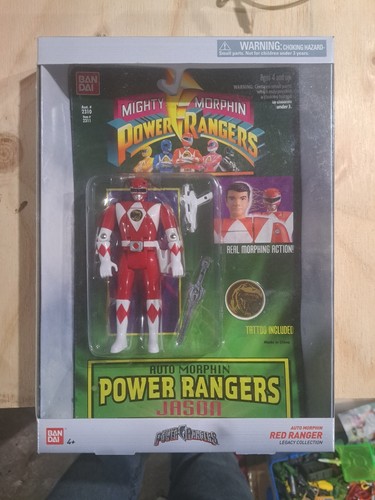 Power Rangers Auto Morphin Jason Red Ranger - Legacy Collection ...
