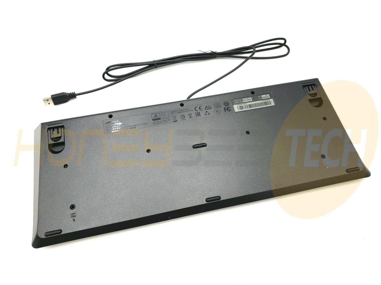 NEW GENUINE LENOVO USB WIRED STANDARD BLACK KEYBOARD 00XH688 | eBay