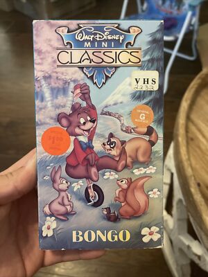 Walt Disney Mini Classics - Bongo VHS, 1991 Movie for VCR 12257749038| eBay