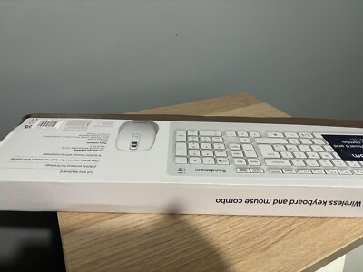 Sandstrom SDESWLW19 Wireless Keyboard & Mouse Set - White 5017416786218 ...