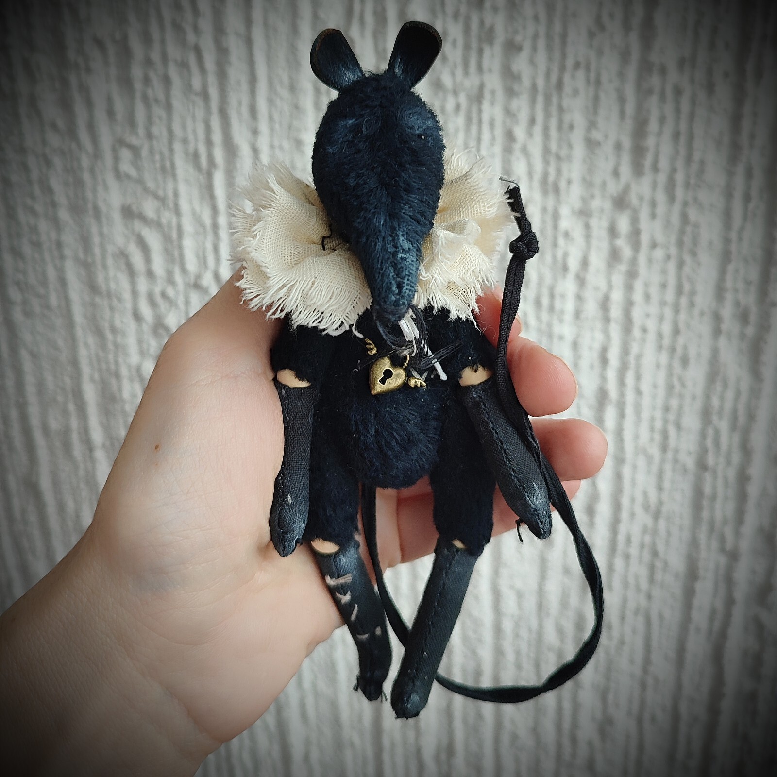 Creepy rat. Collectible creepy doll rat. Gothic rat figurine. | eBay