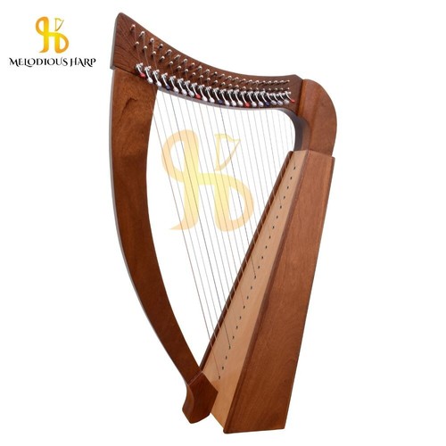 22 String Lever Harp Celtic Music Harp Handcrafted Mahogany Wood Irish ...