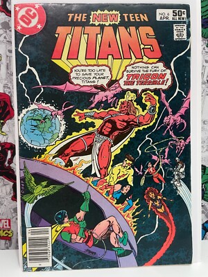 New Teen Titans #6 - DC 1981 - Origin Raven, George Perez VG / FN | eBay