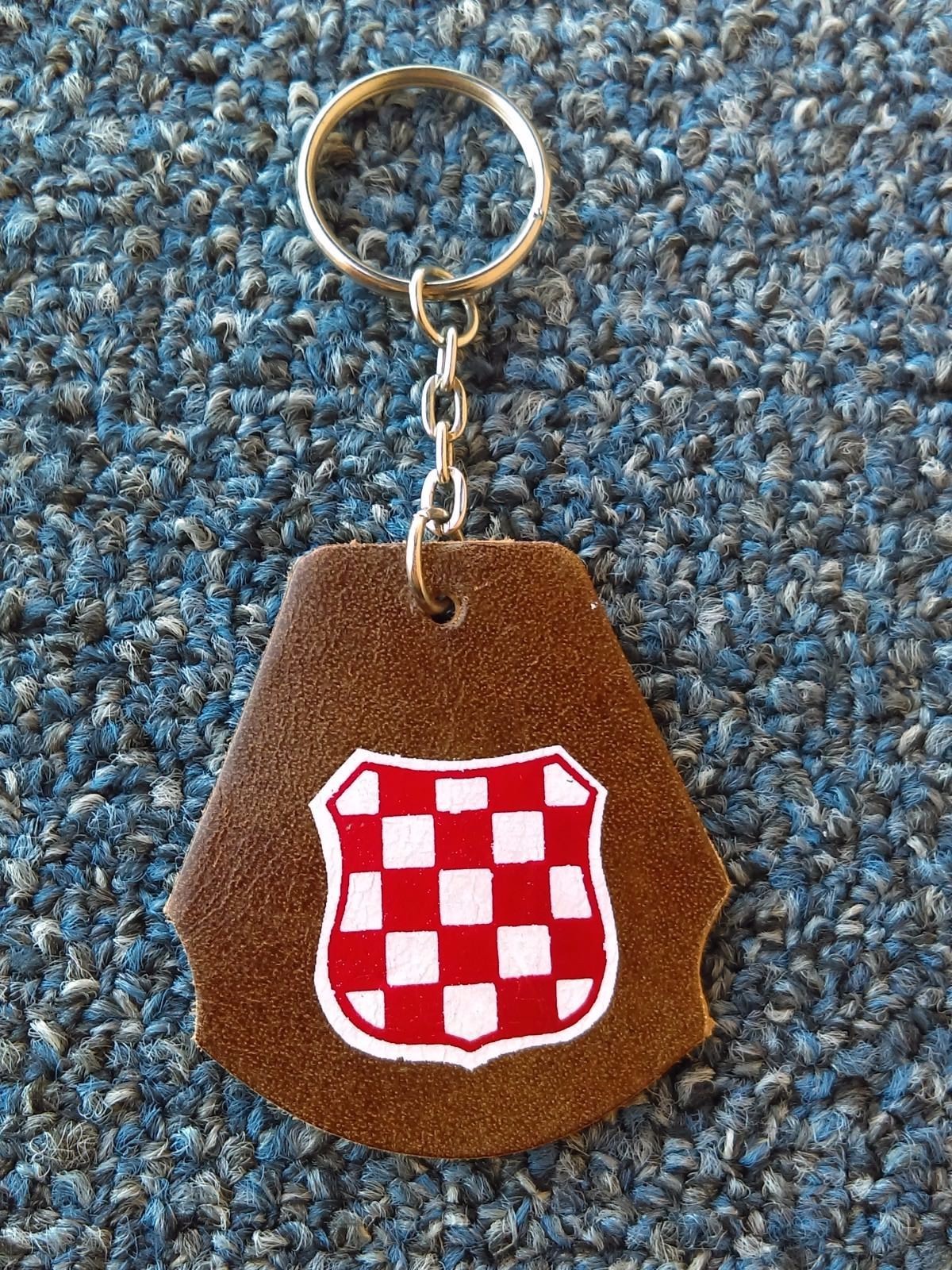 Croatian Emblem vintage keychains, Forbidden in communist regime ...