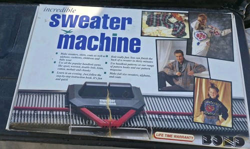 THE “INCREDIBLE” SWEATER MACHINE BY BOND, MADE IN ENGLAND!! | eBay
