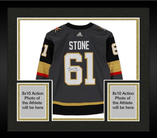 Framed Mark Stone Vegas Golden Knights Autographed Adidas Authentic ...