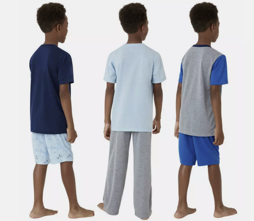 Eddie Bauer Kids Boys LARGE 14/16 Comfy 6 PIECE Pajama Set M 10/12 | eBay