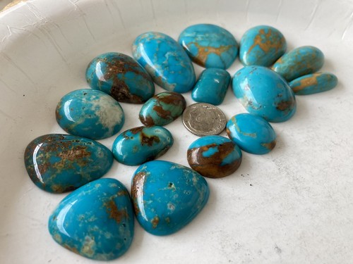 Kingman Turquoise Cabochon Lot 480 ct | eBay